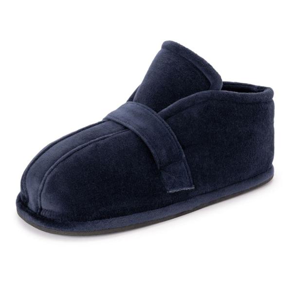 商品名: MUK LUKS メンズ エデマ スリッパ ネイビー S, ネイビー, S MUK LUKS Men's Edema Slipper, Navy, Smallブランド: MUK LUKS商品サイズ: Small高さ: 11.43c...