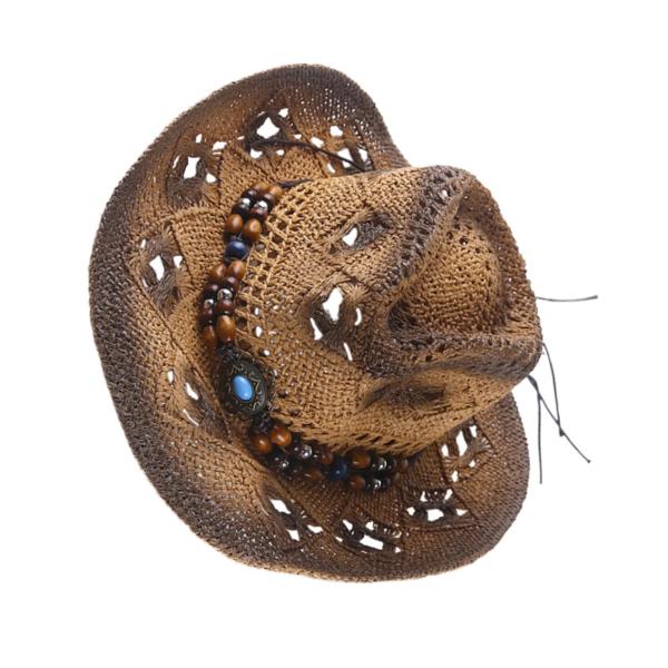 商品名:  LABRIMP Straw Hat Summer Hats for Men Cowboys Hats for Men Mexican Hats for Men Straw Fishing Hat Western Cowgirl ...