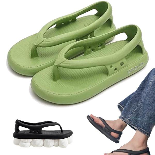 商品名:  GEOBY Bazuo Sandals, 2023 NEW Bazuo Flip Flops, Bazuo Non-Slip Slippers (Green,40-41)ブランド: GEOBY商品サイズ: 40-41商品番号: ...