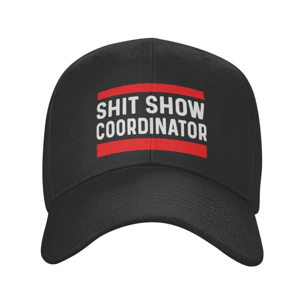 商品名:  VUWKNQ Shit Show Coordinators Hat Women Dad Hats Fashionable Hat Blackブランド: VUWKNQ商品サイズ: One Size商品番号: 色: Black素材:...