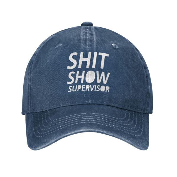 商品名:  QVXHKP Shit Show Supervisor Hat for Men Dad Hats Cool Capsブランド: QVXHKP商品サイズ: One Size高さ: 16.9cm横幅: 14.4cm奥行: 4.6cm...
