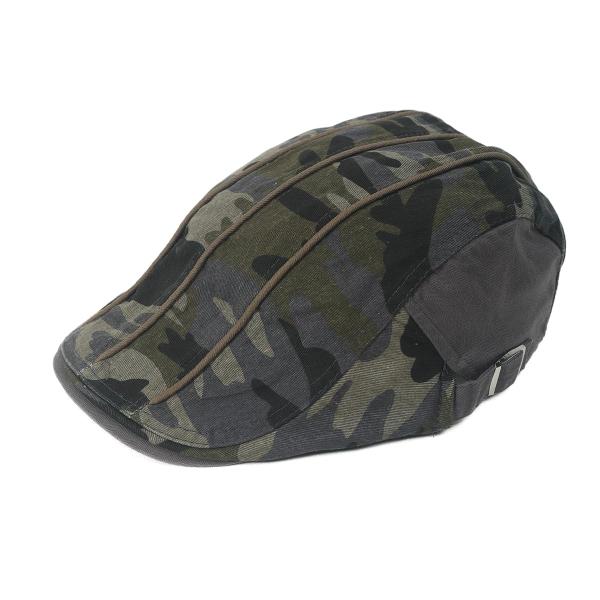 商品名:  Leucos Ticte Men's Camouflage Newsboy Cap Cotton Driver Outdoor Flat Hatブランド: Leucos Ticte商品サイズ: 7高さ: 20.3962cm横幅:...