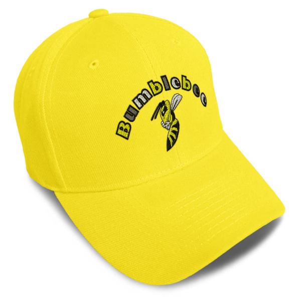商品名:  Baseball Cap Bumblebee Insects Nature Acrylic Biology Dad Hats for Men and Women Yellow Design Onlyブランド: Speedy Pr...