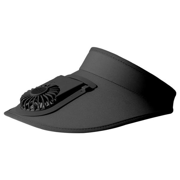 商品名:  Sun Visor Hats with Fan-Large Area Sun Protection,for Women/Men/Kids for Women Men Kid Summer Outdoor Travel Black...