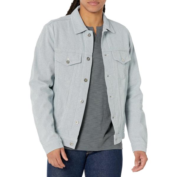 商品名:  AG Jeans Men's Dart Classic Trucker Jacket, Reclaimed Indigo, Mediumブランド: AG Adriano Goldschmied商品サイズ: Medium高さ: 5...