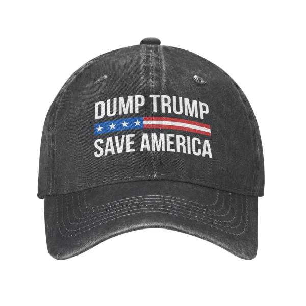 商品名:  CENTUKE Dump Trump Save America Gifts Cowboy Hat Baseball Hats Adjustable Snapback Trucker Hat Dad Hats Summer Hat...