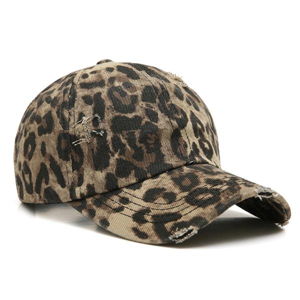 商品名:  AULPEE Women's Baseball Cap,Low Profile Leopard Print Adjustable Hat,Vintage Baseball Hat (Ponytail Dark)ブランド: AUL...