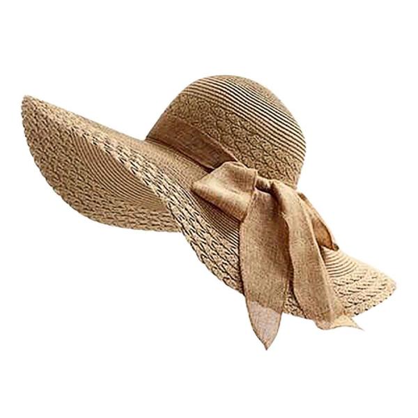 商品名:  Womens Suffrage Hat Womens Straw Cowboy Hats for Summer Womens Sun Visor Summer Beach Hats for Girls Khakiブランド: Lo...