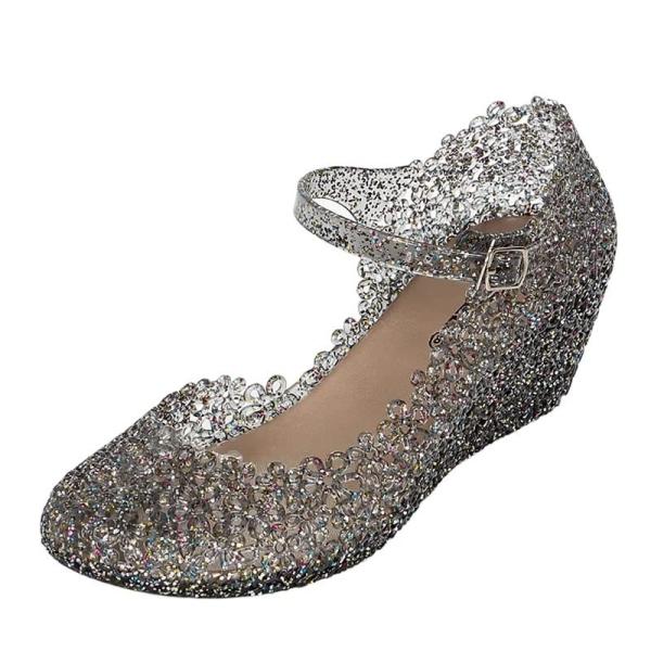 商品名:  LEGOTO Transparent Shoes Female Summer Leisure Woman Wedge Sandals Women Jelly Shoes Wedges Sandals Woman Wedding ...