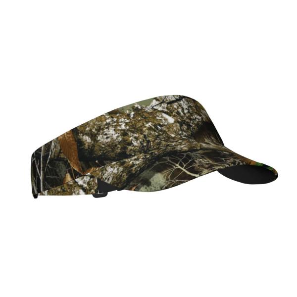 商品名:  LOGMOR Autumn Hunting Tree Camo Sunscreen Visor Hats for Women &amp; Men, Sport Empty Top Baseball Sun Cap, Tennis...