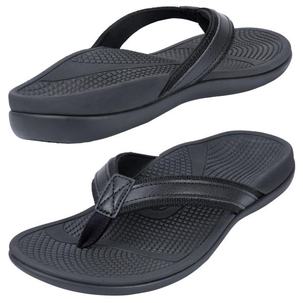 商品名:  Thearches Men's Arch Support Flip Flop Sandal, Orthotic for Plantar Fasciitis, Foot Pain Relief, All-Day Comfort, ...