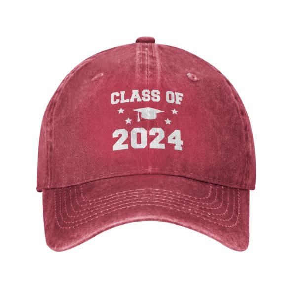 商品名:  Gift for Senior 2024 Senior 2024 Hat for Men Women Class of 2024 Graduation Baseball Cap Red Snapback Hatブランド: wac...