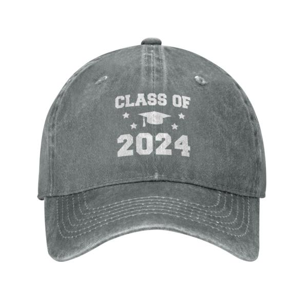 商品名:  wacites Gift for Senior 2024 Senior 2024 Hat for Men Women Class of 2024 Graduation Baseball Cap Gray Snapback Hat...