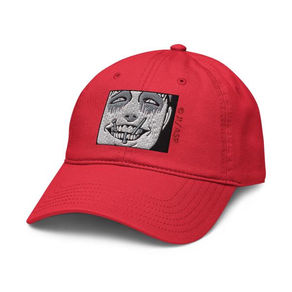 商品名:  Horror Manga Souichi Grin Adjustable Baseball Hatブランド: Junji Ito Collection商品サイズ: One Size高さ: 25.4cm横幅: 15.24cm奥行:...