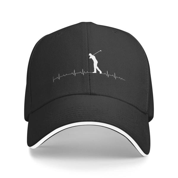 商品名:  ZBDSKLEX Golfer Baseball Cap Golf Lovers Hats Golfing Dad Hat for Men &amp; Women Blackブランド: ZBDSKLEX商品サイズ: One Si...