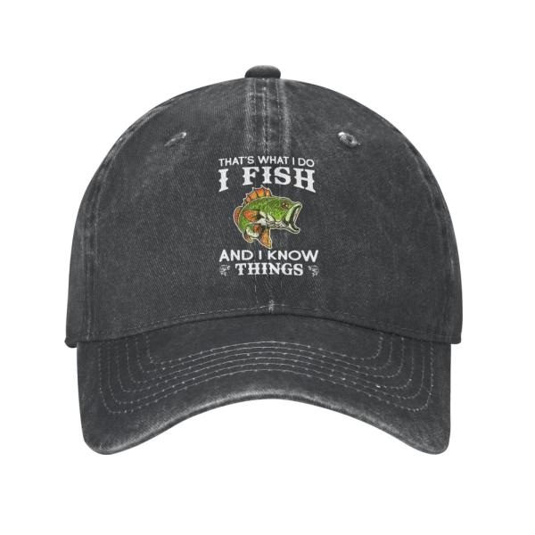 商品名:  That's Whats I Do I Fish and I Know Things Hat for Women Baseball Hat Trendy Cap Blackブランド: VUWKNQ商品サイズ: One Size高...
