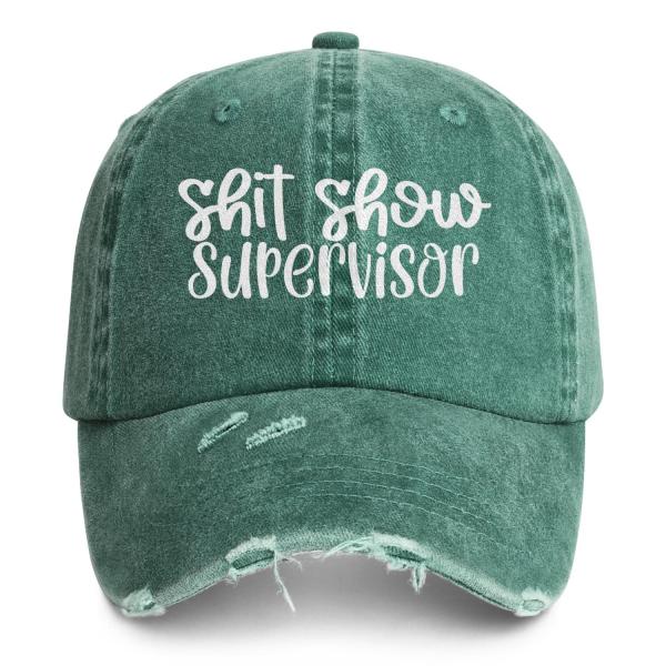 商品名:  Shit Show Supervisor Hat Shit Show Supervisor Cap Green Baseball Cap Golf Hatブランド: Supload商品サイズ: One Size重量: 79g商品...