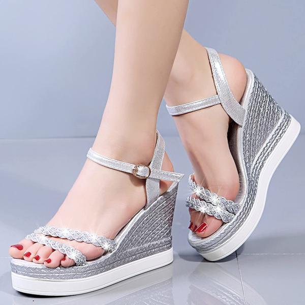 商品名:  Dheva-C Sandals Women Wedges Platform Heels,Women's Wedge Sandals Espadrille High Wedge Platform Fashion Sandals S...