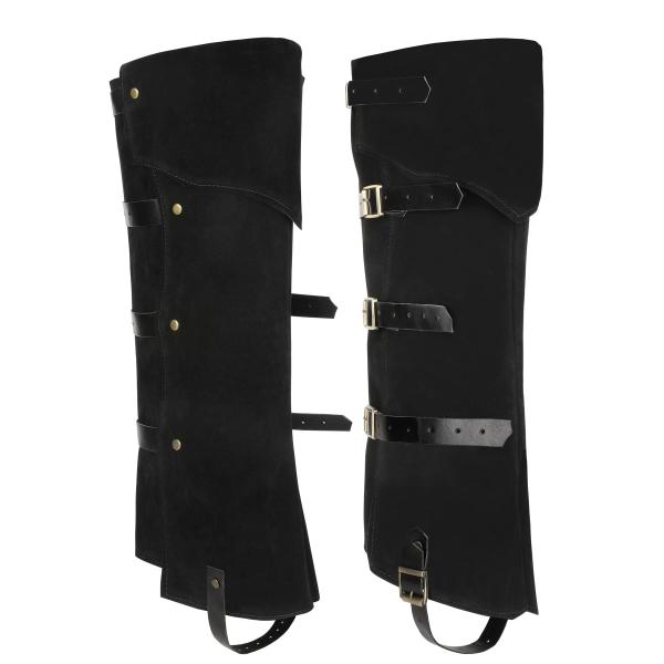商品名: FORNYIN パイレーツブーツカバー 中世ルネッサンススチームパンクブーツカバー スタッド付き ハロウィンコスチューム用, ブラックブーツカバー。, Medium Women/Medium Men FORNYIN Pirate ...