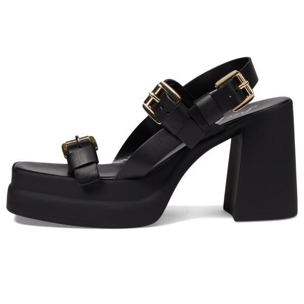 商品名: Free People Pamela ダブルスタックプラットフォーム, ブラック, 24 Free People Pamela Double Stack Platform Black EU 38 (US Women's 8) Mブ...