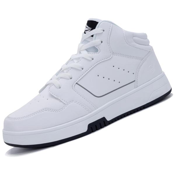 商品名:  QAUPPE Mens High Top Sneakers with Arch Support Fashion Skate Shoes Non Slip Sports Athletic Walking Shoes for Hee...