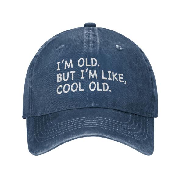 商品名:  Philysonic I'm Old But I'm Like Cool Old Hat Men Baseball Hat with Design Cap Navy Blueブランド: Philysonic商品サイズ: One ...