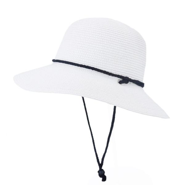 商品名:  Foldable Sun Hats for Women Packable Wide Brim Sun Visor Floppy Beach Hats for Men Woven Hat Sun Protection Whiteブ...