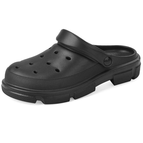 商品名:  VONMAY Women's EVA Clogs Garden Shoes Waterproof Casual Mules Platform Heels for Pool, Beach, Blackブランド: VONMAY商品サ...