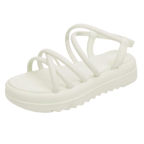 商品名:  Coerni Bare Sandals for Women Size 8 Summer Thick Bottoming Slip On Breathable Fashion Round Head Beach Solid Slip...