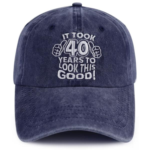 商品名:  40th Birthday Decorations for Men Women, Limited Adtion Vintage 1984 Hat, Adjustable Embroidered 40 Year Old Party...