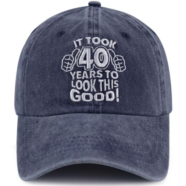 商品名:  40th Birthday Decorations for Men Women, Limited Editon Vintage 1983 Hat, Adjustable Embroidered 40 Year Old Birth...