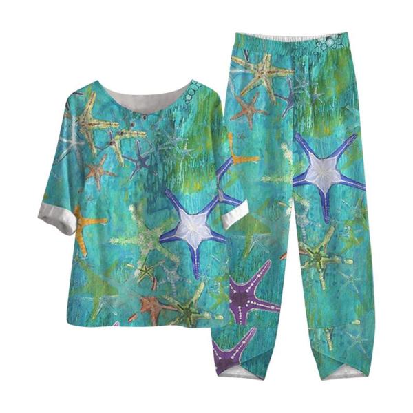 商品名:  Casual Summer Outfits Two Piece Outfits for Women 2023 Casual Cotton Linen Suit Button High Waist Pant Suits Loose...