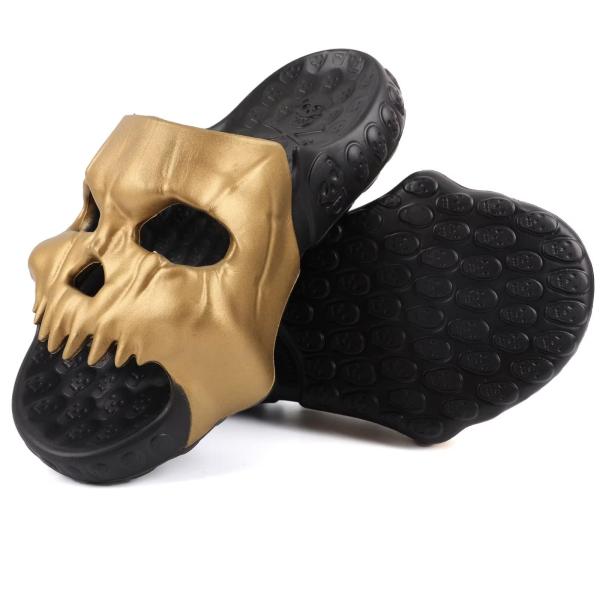 商品名:  Skull Slides Sandals for Men Women,Non Slip Sport Sandals Cloud Cloudies Slides Slippers,Open Toe Slip on Comfy Be...