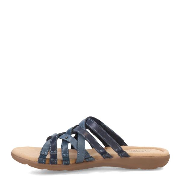 商品名: Clarks (クラークス) レディース Elizabelle Rio スライドサンダル, ブルーマルチ 革, 9.5 Clarks Women's Elizabelle Rio Slide Sandal, Blue Multi ...