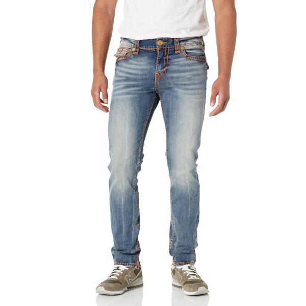商品名:  True Religion Men's Rocco Super T Skinny Flap Jean, Trophy Dark Washブランド: True Religion商品サイズ: 33高さ: 27.3cm横幅: 24.9...