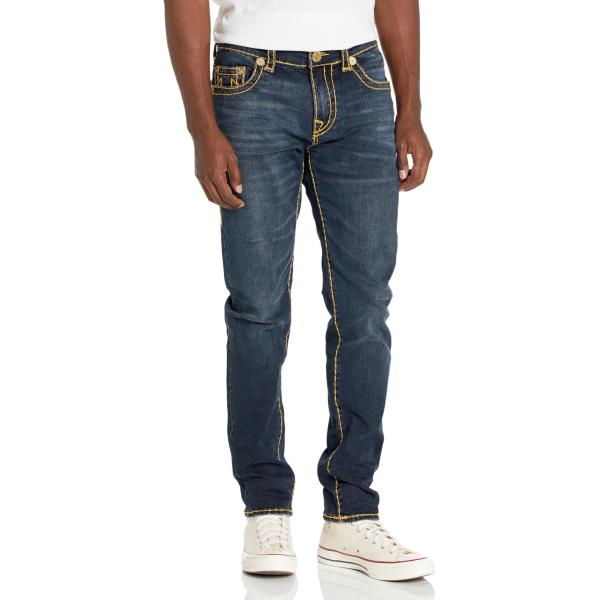 商品名:  True Religion Brand Jeans Men's Rocco Skinny Super T Jean, Chickory Darkブランド: True Religion商品サイズ: 31高さ: 31.5cm横幅: ...