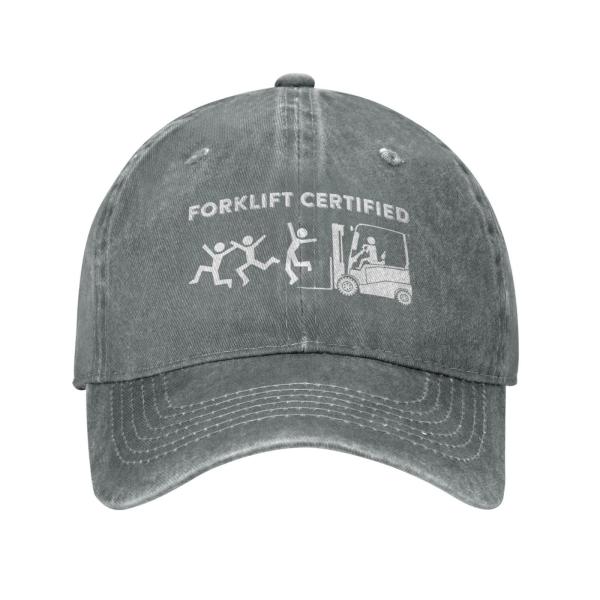 商品名:  Beafoliya Funny Hat Forklift Certified Cap Women Baseball Caps Graphic Cap Grayブランド: Beafoliya商品サイズ: One Size高さ: 1...
