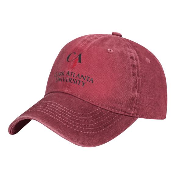 商品名:  Clark Atlanta University Logo Hat Adjustable Baseball Cap Cotton Cowboy Hat, Fashionable for Man Woman Redブランド: Lu...