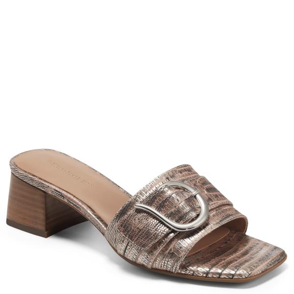 商品名: Aerosoles レディース Evvie スライドサンダル, メタリックシルバー, 5 Aerosoles Women's Evvie Slide Sandal, Silver Metallic, 5ブランド: Aerosole...