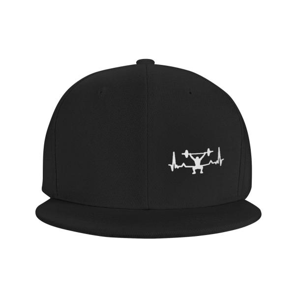 商品名:  Bodybuilder Heartbeat Snapback Baseball Cap Hat Soft Adjustable Trucker Hat Fits Men Women for Outdoorsブランド: ryewr...