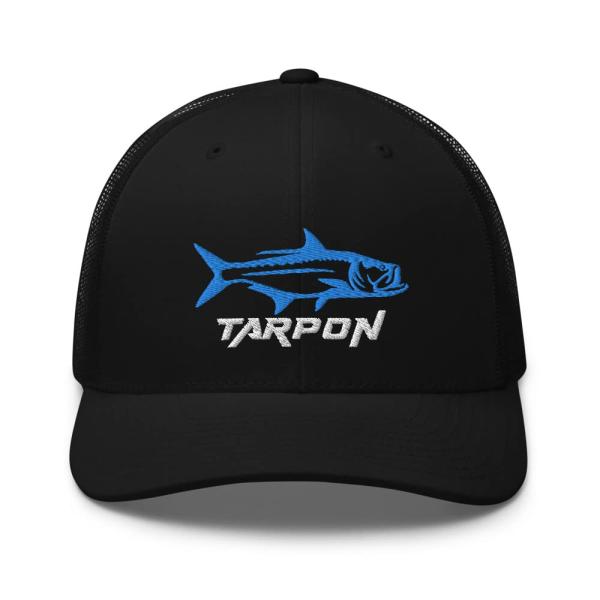 商品名:  JG Infinite Tarpon Fishing hat for Anglers Saltwater Flats Fish Species Florida Keys Trucker Cap Snapback Blackブラン...