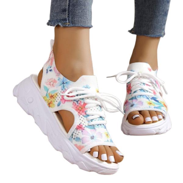 商品名:  Mmoneyake Sandals for Women Open Toe Sports Sandals Hollow Out Platform Sandals Hike Easy Breathable Outdoor Slip-...