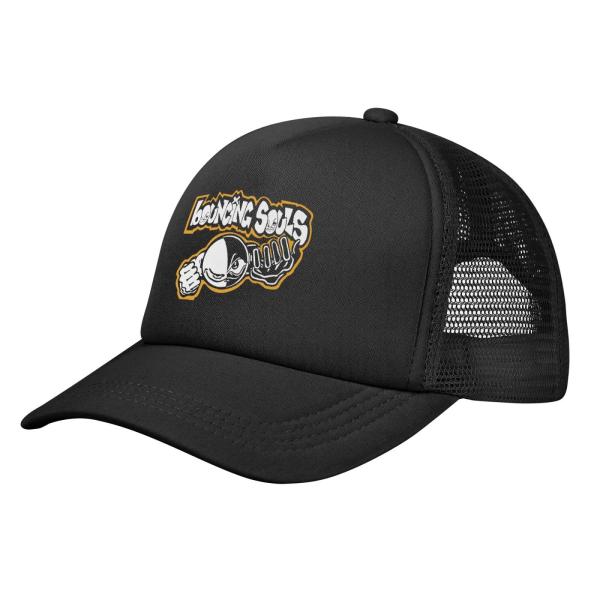 商品名:  AMIOUDR Aldult Hats The Bouncing Rock Souls Band Mesh Baseball Cap Classic Trucker Hat for Men Women Adjustable Su...