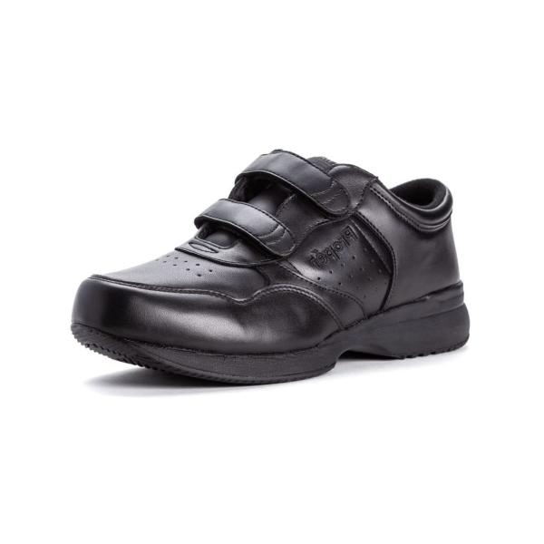 商品名:  Propet Life Walker Strap - Men's Orthopedic Walking Shoes Black - 16 Wideブランド: Prop〓t商品サイズ: 16 Wide商品番号: M3705BLK色...