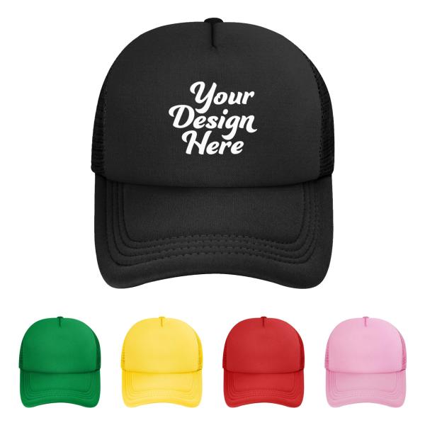 商品名:  Custom Hat Personalize Add Your Text Logo Or Image Custom Baseball Cap Trucker Hats for Men &amp; Womenブランド: Gener...