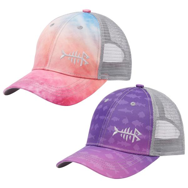 商品名:  BASSDASH 2 Pack Altimate Fishing Hunting Hat Mesh Back for Men Women Adjustable Baseball Trucker Cap Camo Blaze Or...
