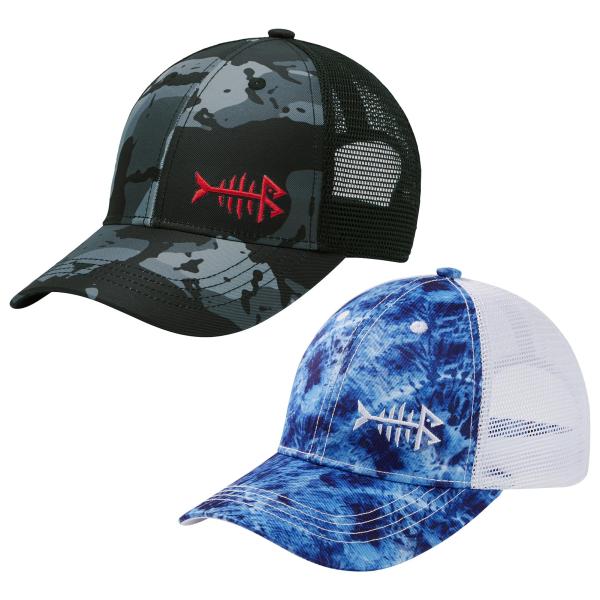 商品名:  BASSDASH 2 Pack Altimate Fishing Hunting Hat Mesh Back for Men Women Adjustable Baseball Trucker Cap Camo Blaze Or...