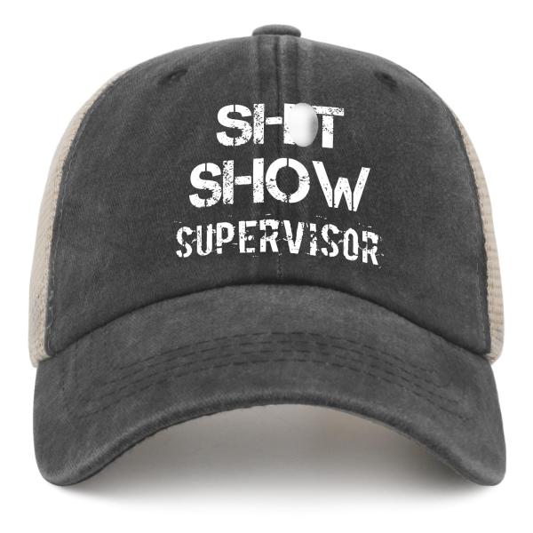 商品名:  VUWKNQ Show Supervisor Hat Show Supervisor Trucker Hat Women Funny Mesh Baseball Cap for Summerブランド: VUWKNQ商品サイズ: ...