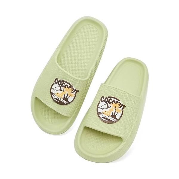 商品名:  Cloud Slippers for Women and Men Non-Slip Cushion Thick Sole Cloud Sandals Quick Drying Easy to Clean Super Soft C...