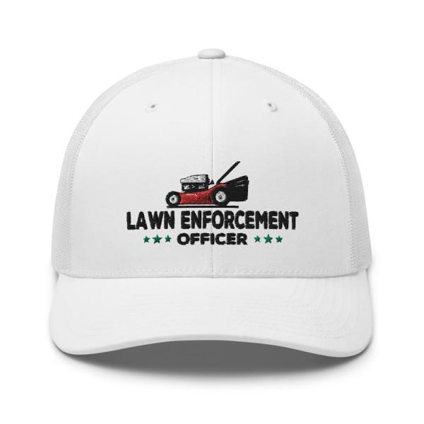 商品名:  Lawn Enforcement Mowing Trucker Hat (White)ブランド: Generic商品サイズ: One Size-Large商品番号: 色: White素材: Cotton海外の輸入品ショップ-世界...